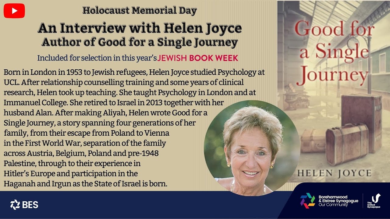 Holocaust Memorial Day: An Interview with Helen Joyce | 27 January 2024 ...