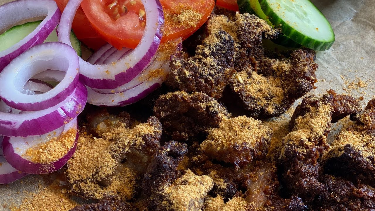 How to make Nigerian Suya I Tasty Nigerian Suya Recipe - YouTube