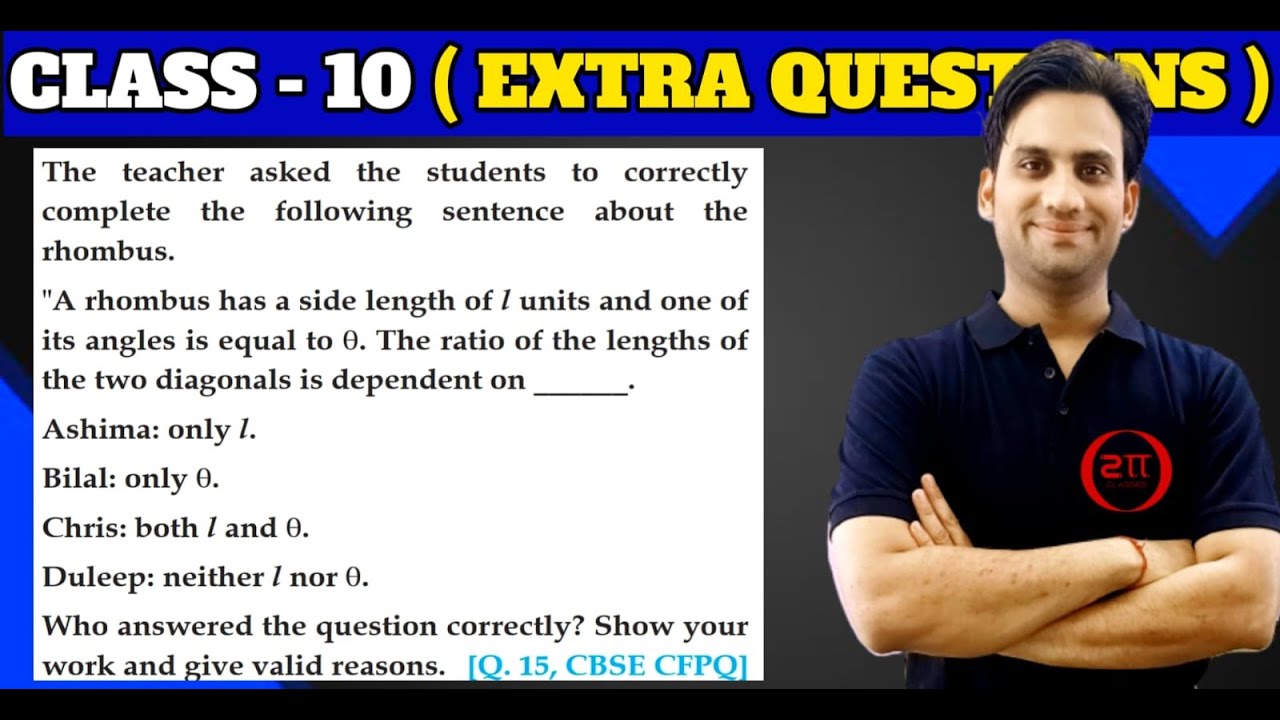 The teacher asked the students to correctly complete the following ...