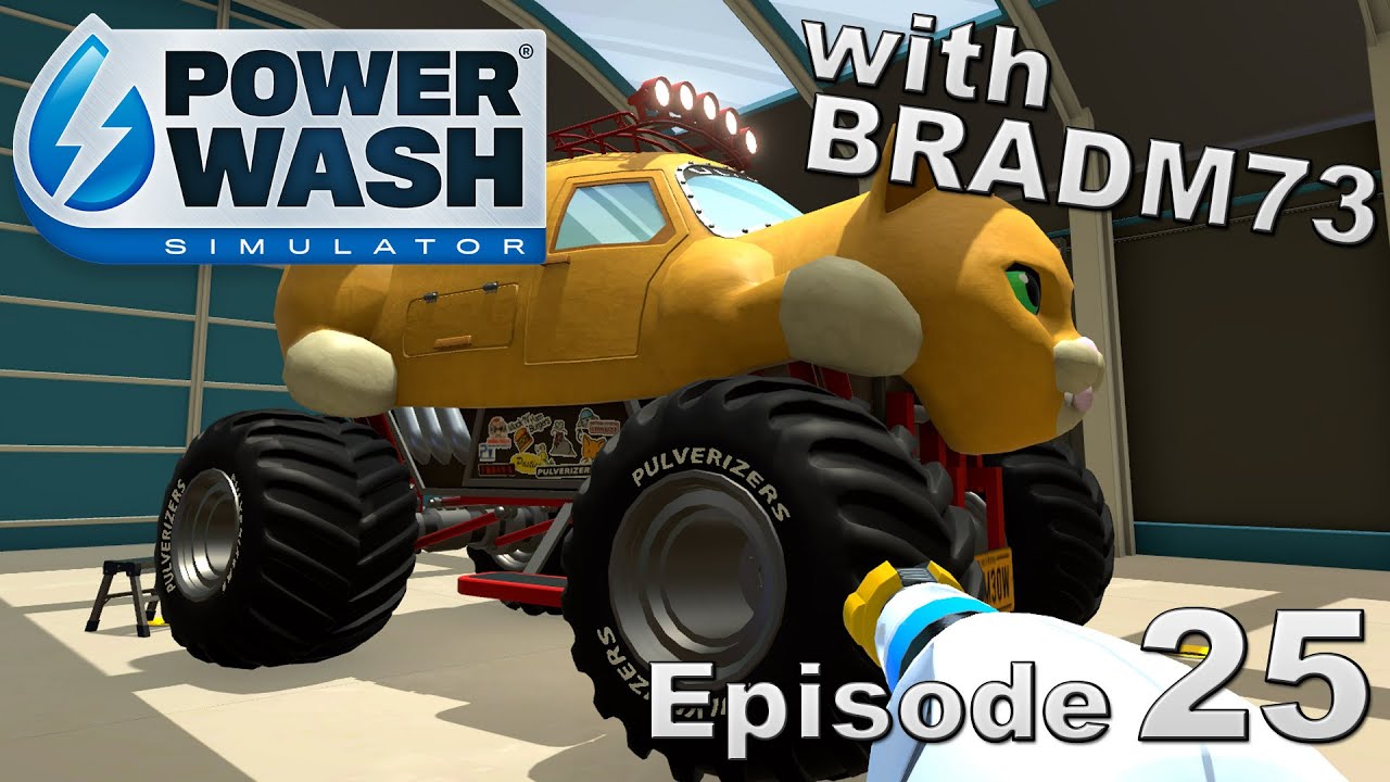 PowerWash Simulator - Episode 25 - .70 Update! - Cleaning the Monster ...