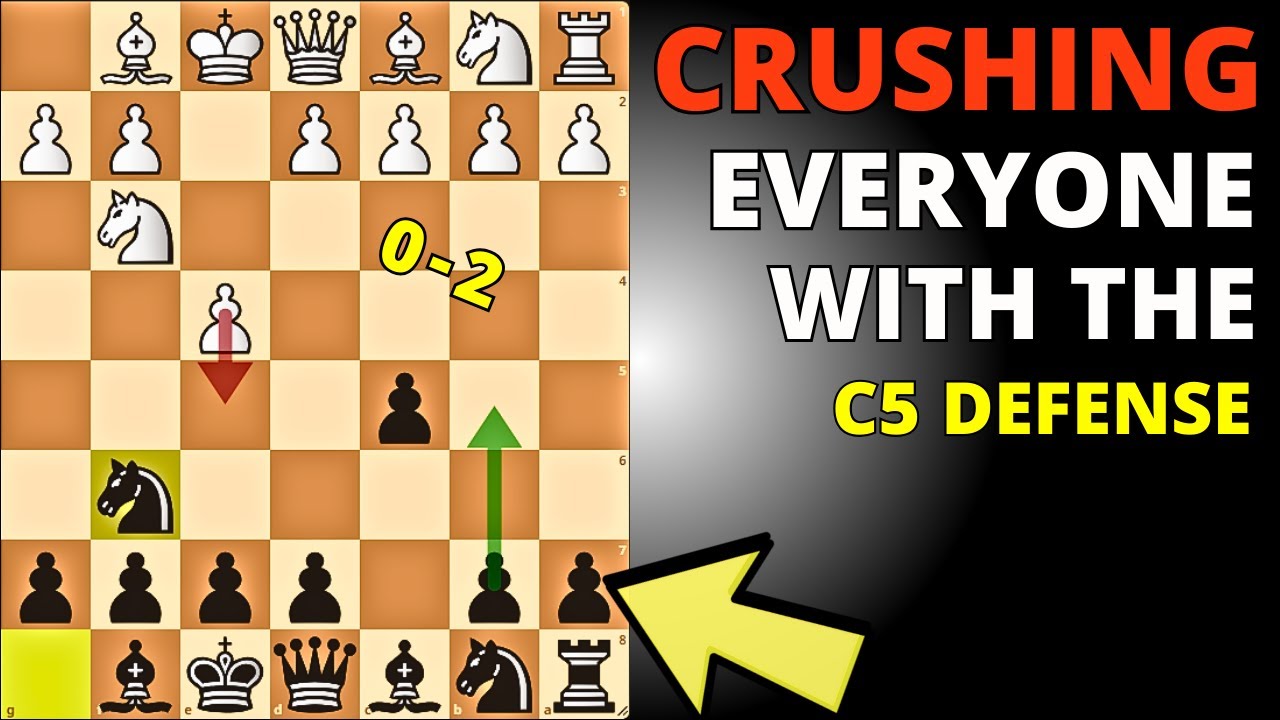 🔴 The New C5 Defense Continues to Destroy All Chess Players - YouTube