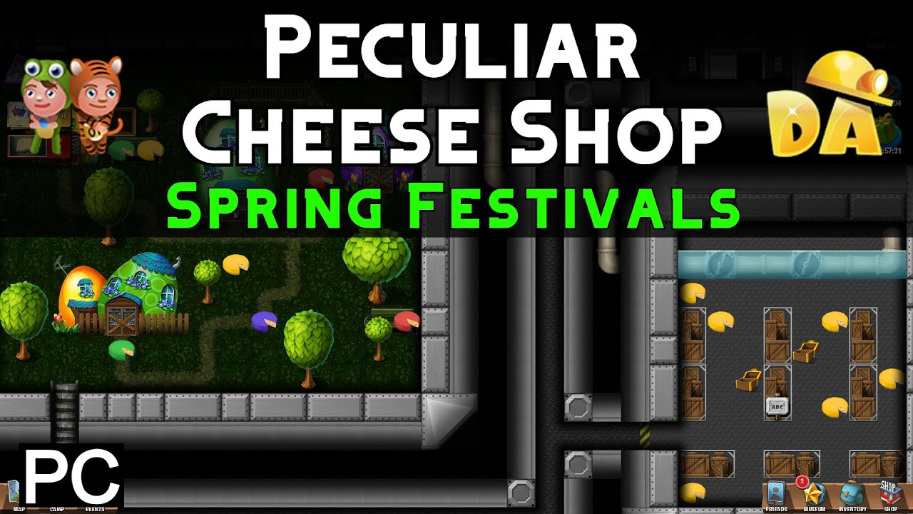 Peculiar Cheese Shop | Spring Festivals #2 (PC) | Diggy's Adventure ...