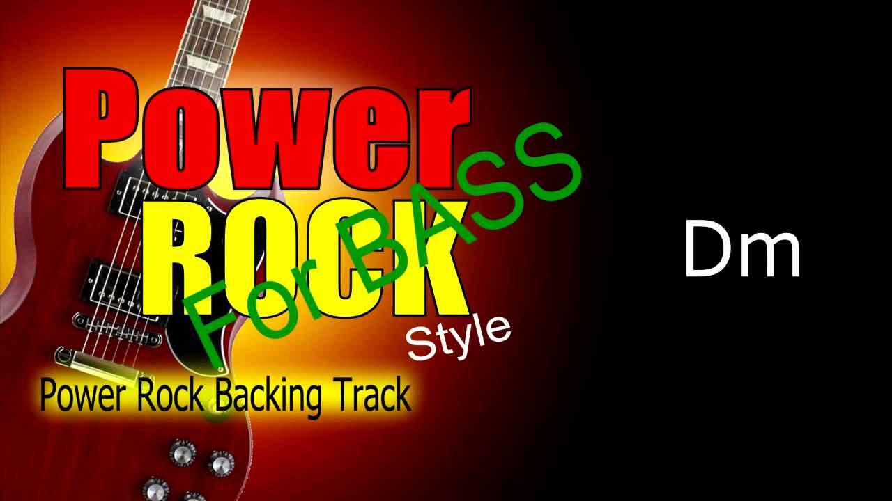 Power Rock BASS Backing Track 144 Bpm Highest Quality - YouTube