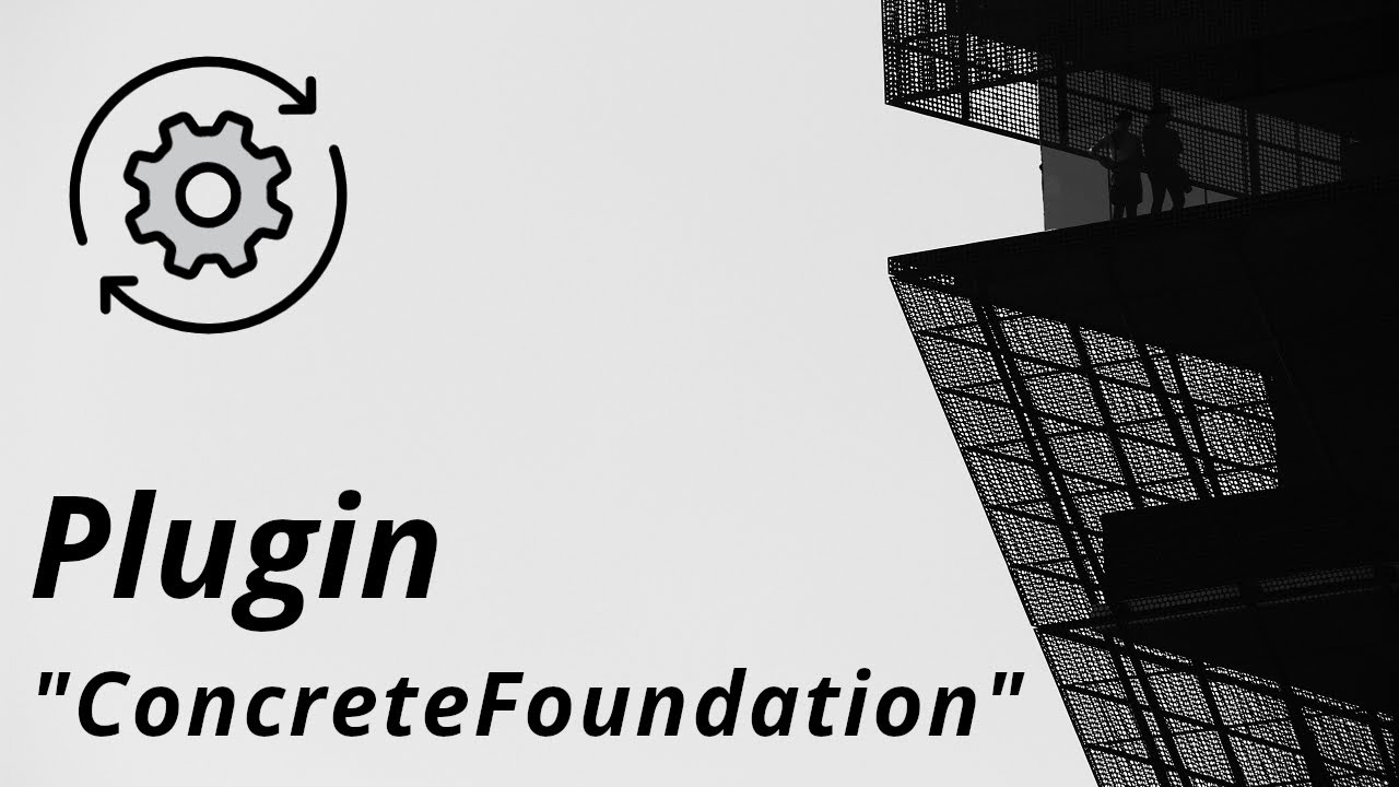 Tekla Structures Plugin Concretefoundation Youtube