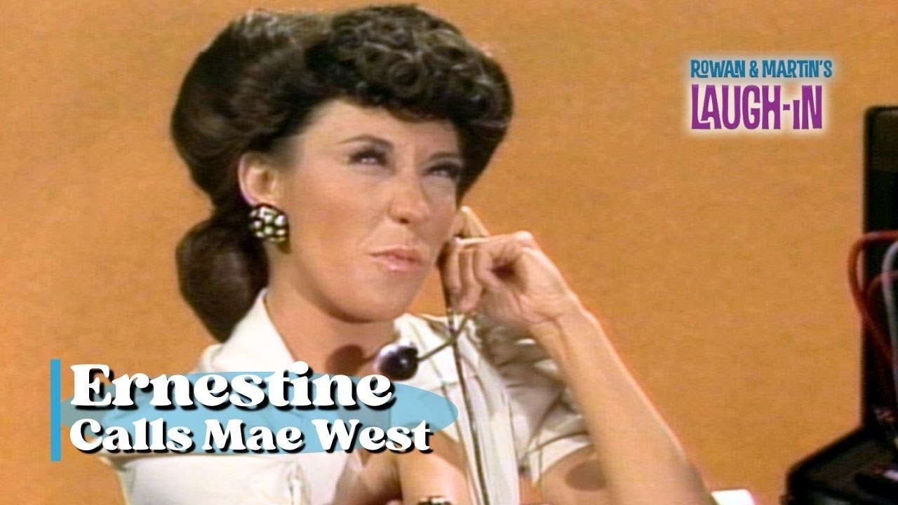 Lily Tomlin | Ernestine Calls Mae West | Rowan & Martin's Laugh-In ...