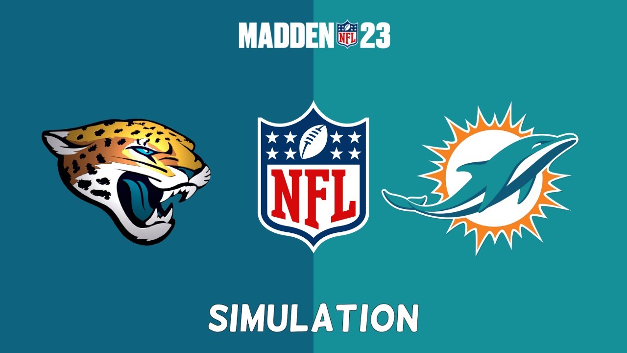 Madden NFL 23 Full Match - Jacksonville Jaguars vs Miami Dolphins ...