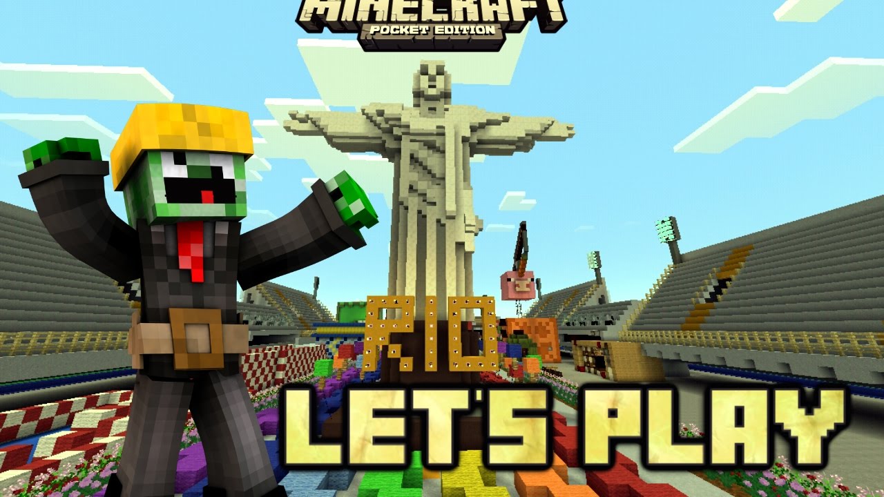 LET'S PLAY - Rio de Janeiro! ALL 11 MINIGAMES! minecraft pe /MCPE ...