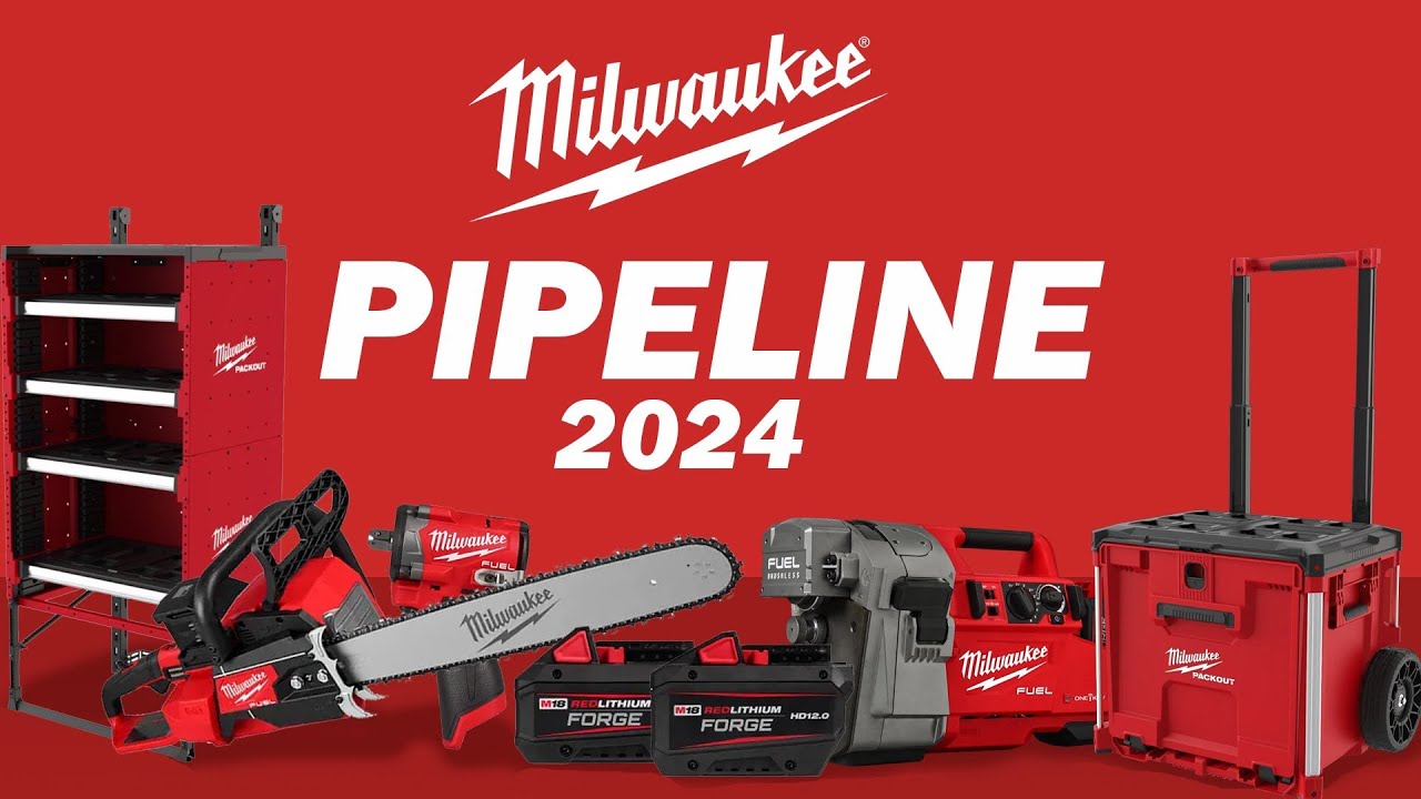 Milwaukee Pipeline 2024 Full Overview of New Tools, PACKOUT, Lighting ...