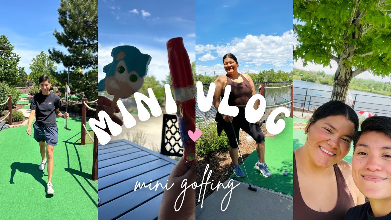 Date Ideas: First Time Trying Mini Golf - YouTube