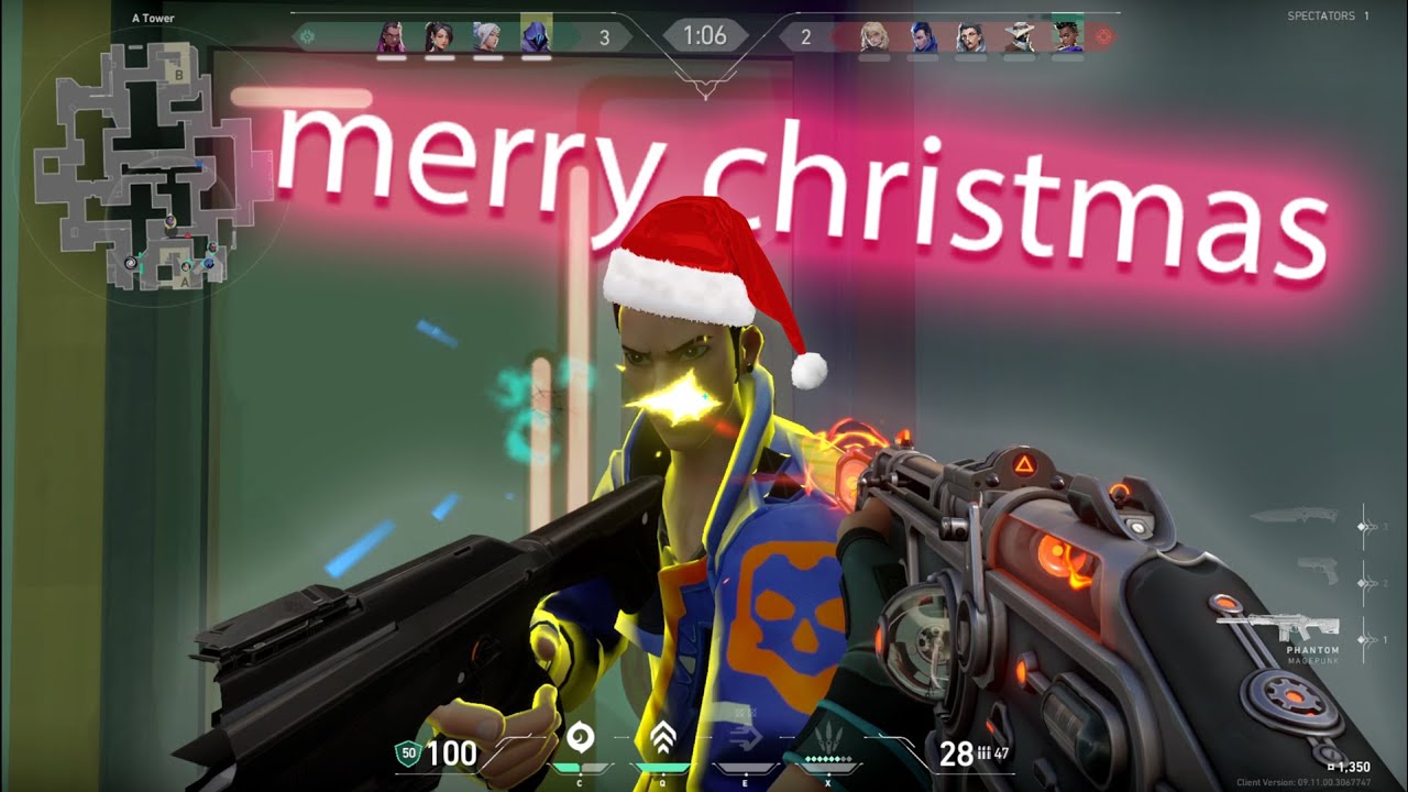 When you finally make good clips.. (Valorant highlights christmas ...