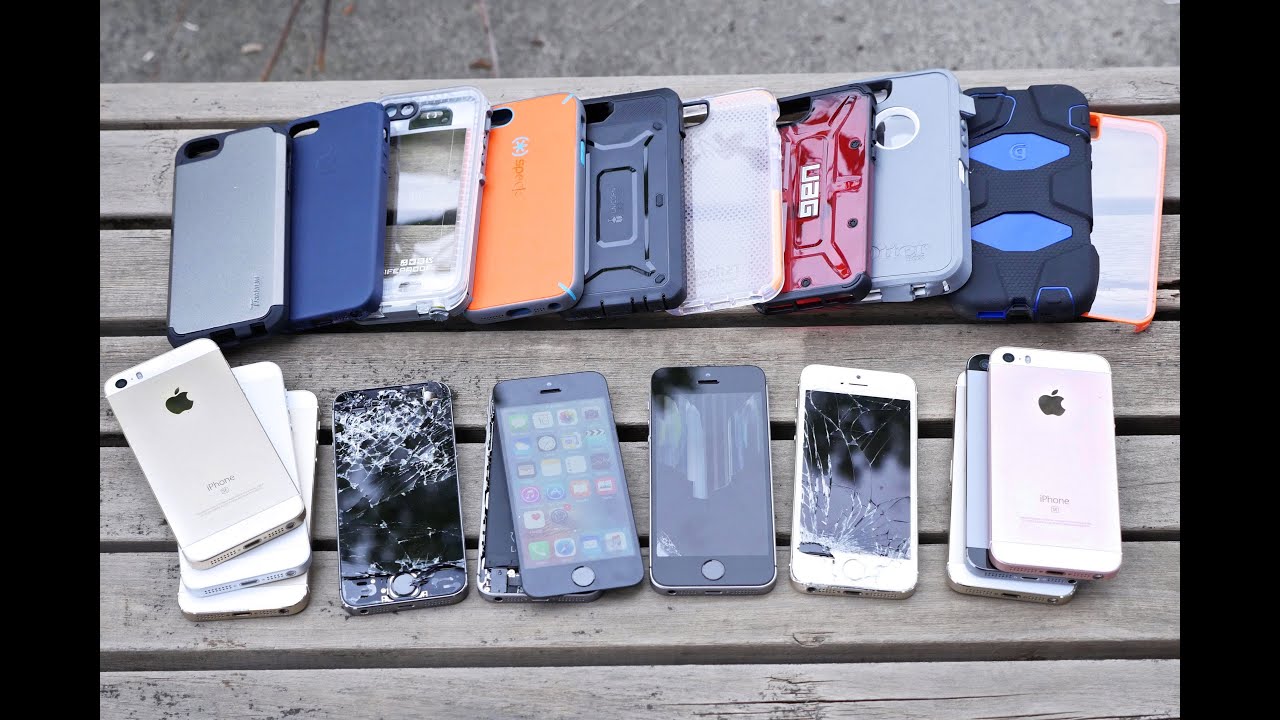 Top 10 iPhone 8/8plus Cases Drop Test! Most Durable iPhone 8/8plus Case ...