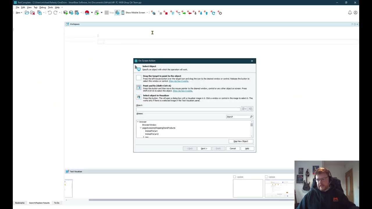 TestComplete - Using Variables in your tests - YouTube