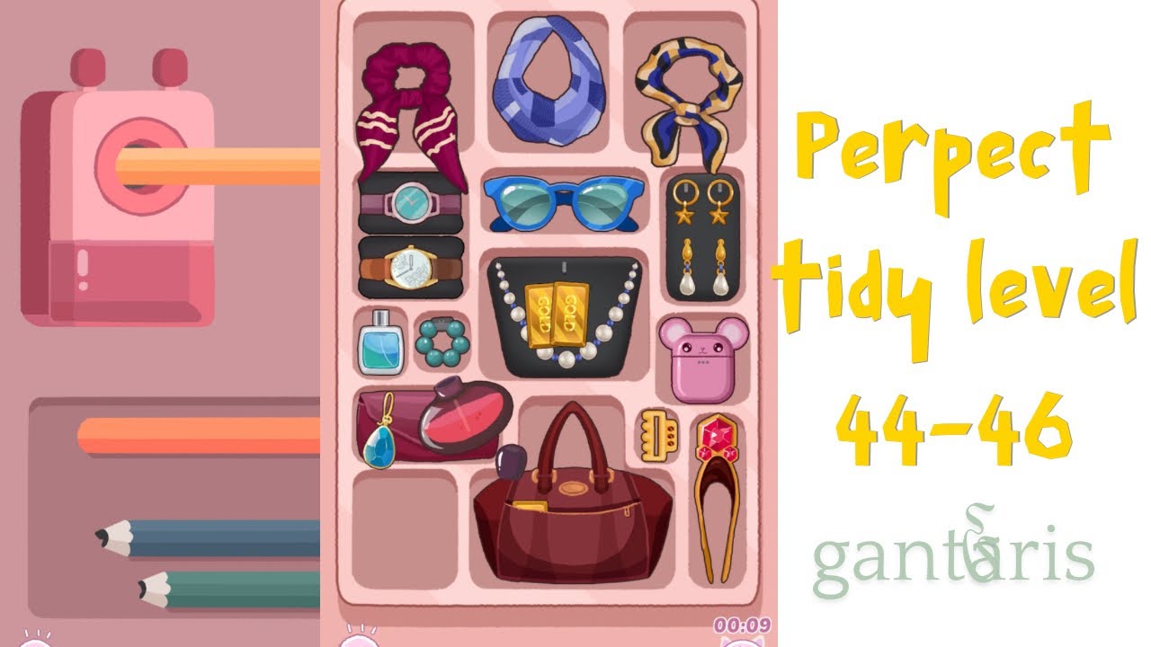 PERFECT TIDY LEVEL 44 - 46 GAMEPLAY - YouTube