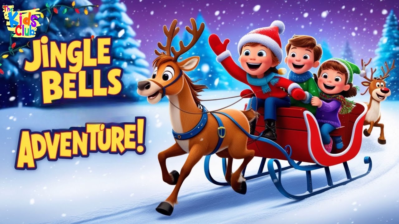 A Fun Sleigh Ride with Santa! 🎅 Let’s Sing Jingle Bells! - YouTube