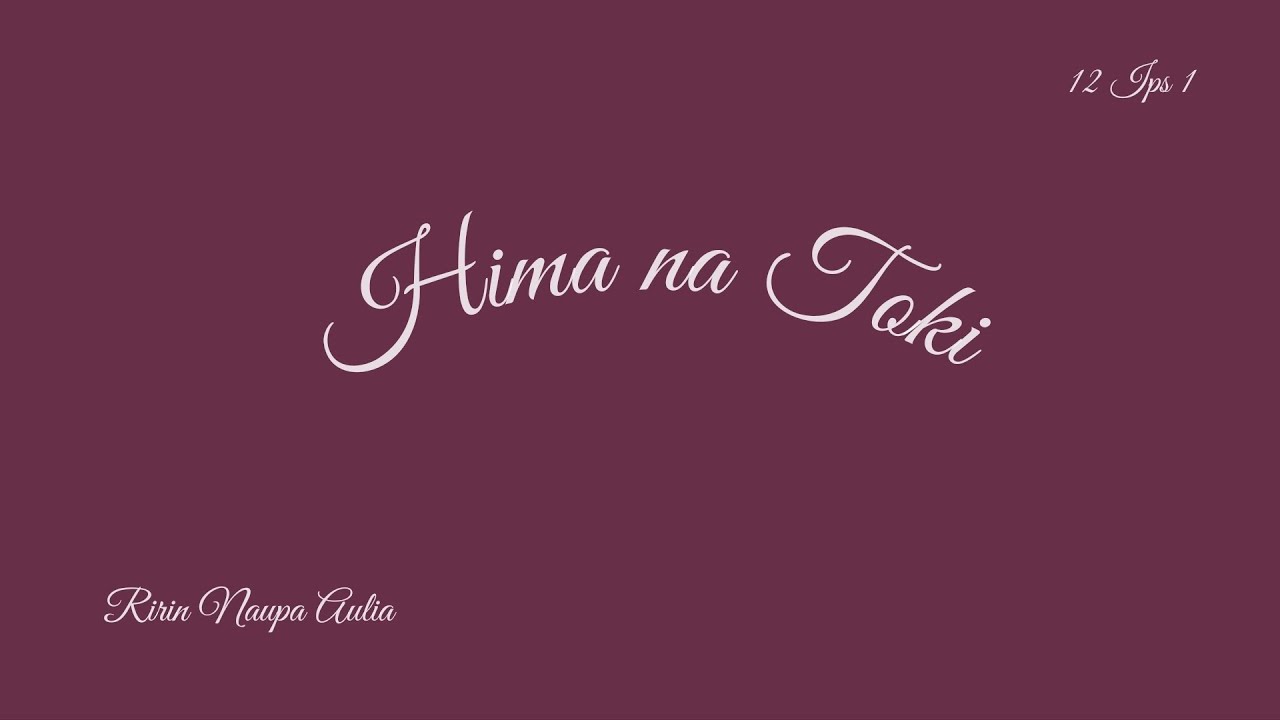 Tugas Bahasa Jepang (Hima na Toki) | Ririn Naupa Aulia | -XII IPS 1 ...