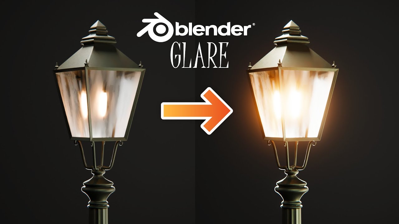 Add Glare in Blender (Bloom) Beginner Friendly - YouTube