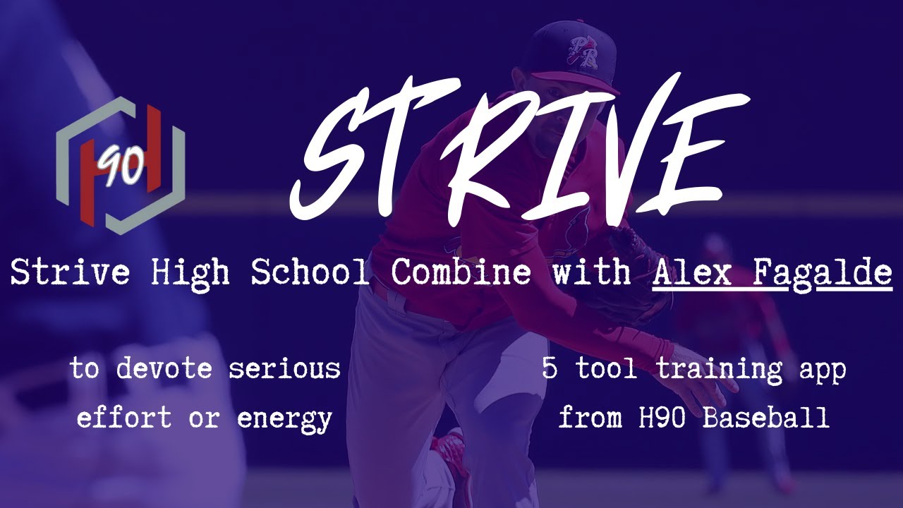 Strive High School Combine with Alex Fagalde - What are some workout ...