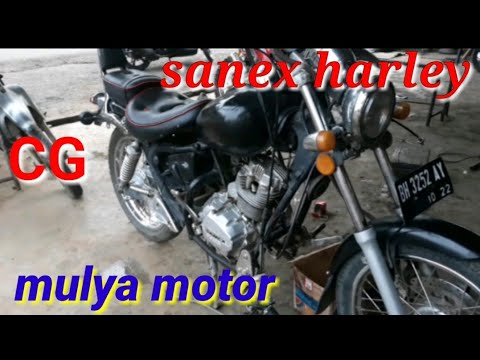 Mengenal sanex harley ala honda CG - YouTube