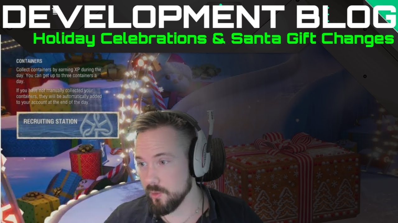 Development Blog - Holiday Celebrations & Santa Gift Changes - YouTube