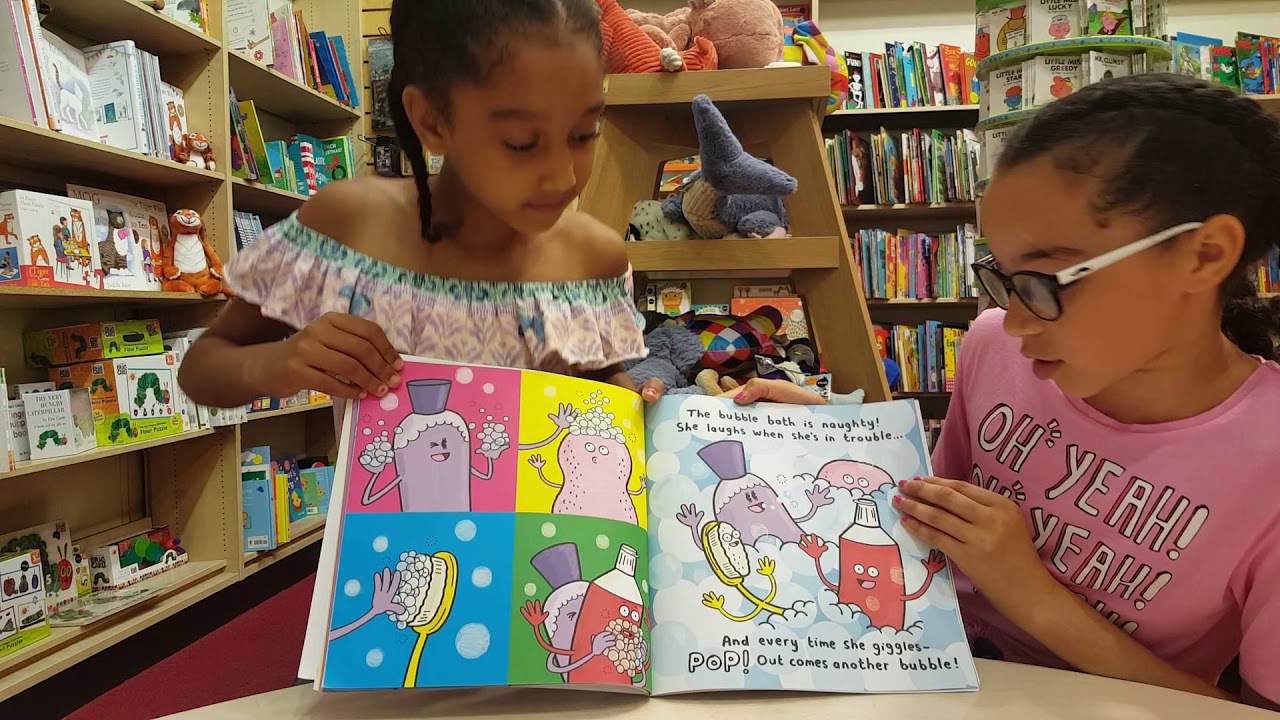 Reading "Bathroom Boogie" In Waterstones Book Store - YouTube