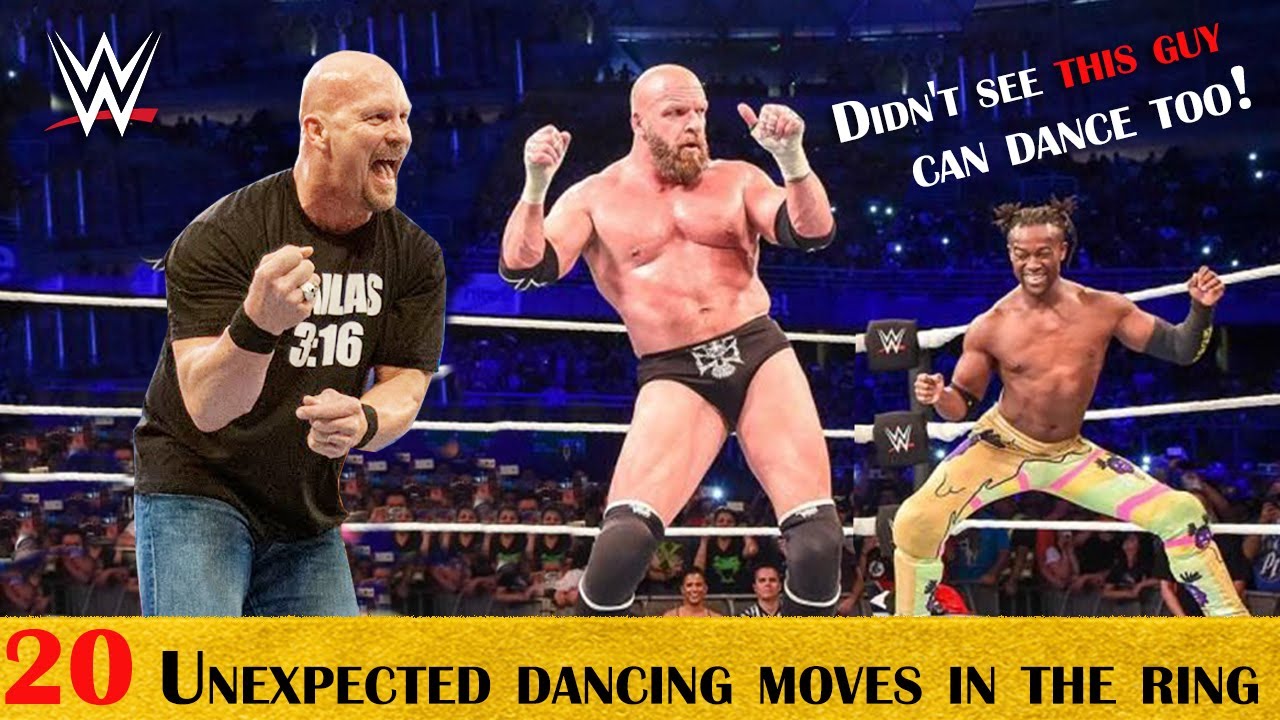 20 Unexpected dancing moves in the ring | Didn't see this guy can dance ...