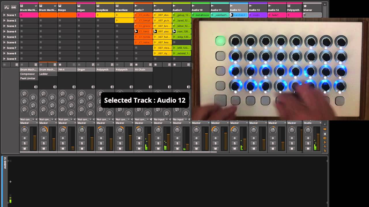 Livid Code and Bitwig Studio: Mix Mode - YouTube