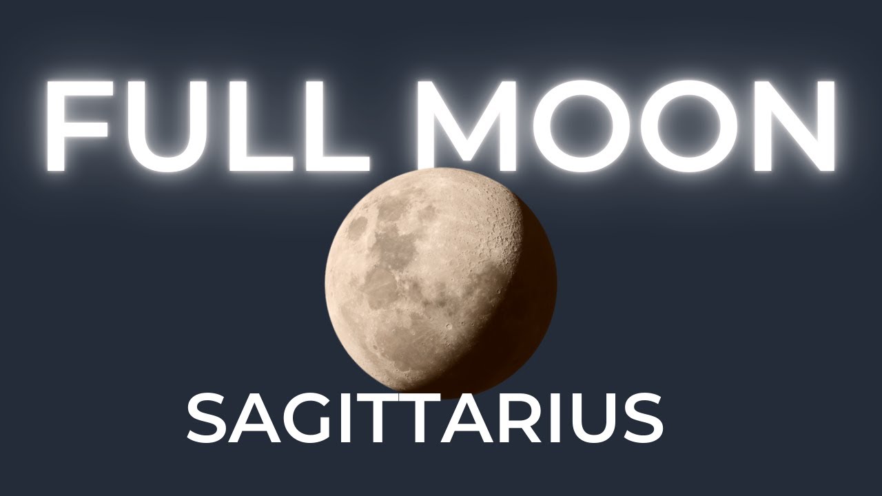 Sagittarius- Full Moon Reading - YouTube