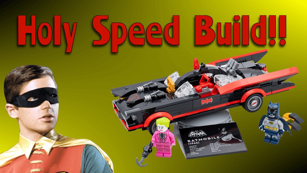 Lego 1966 Batmobile Speed Build (Reupload) - YouTube