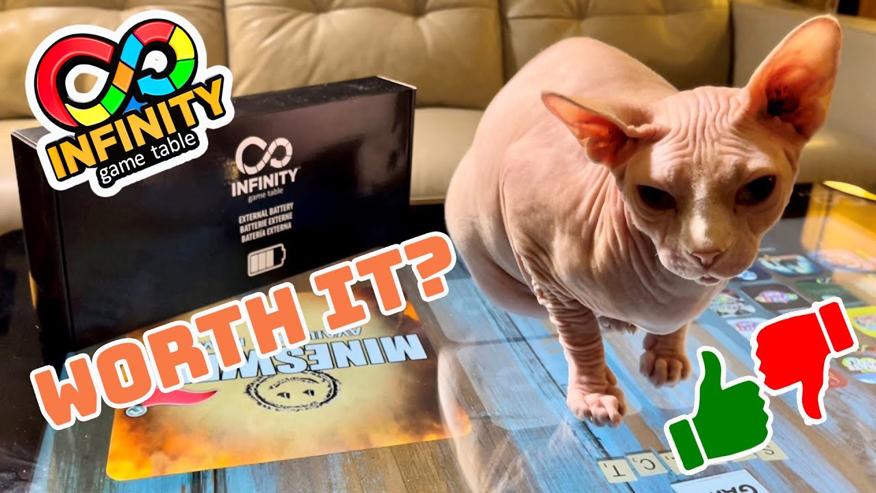 Is It Worth It?! 32" Infinity Game Table Battery - Unboxing & Review ...