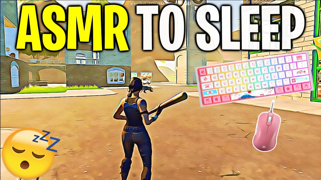 ASMR: AKKO 3061s Tokyo Chill Gaming To Sleep - Mechanical Keyboard ...