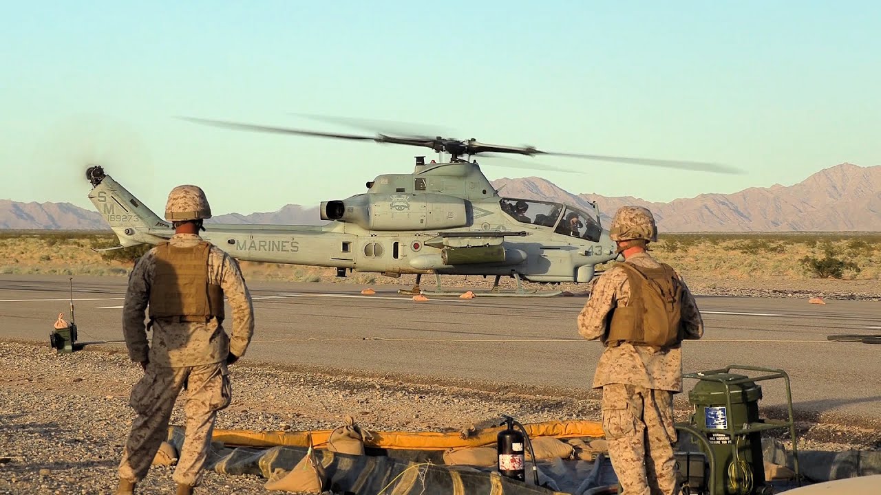 WTI 2-21 - Marines Conduct Static FARP - YouTube