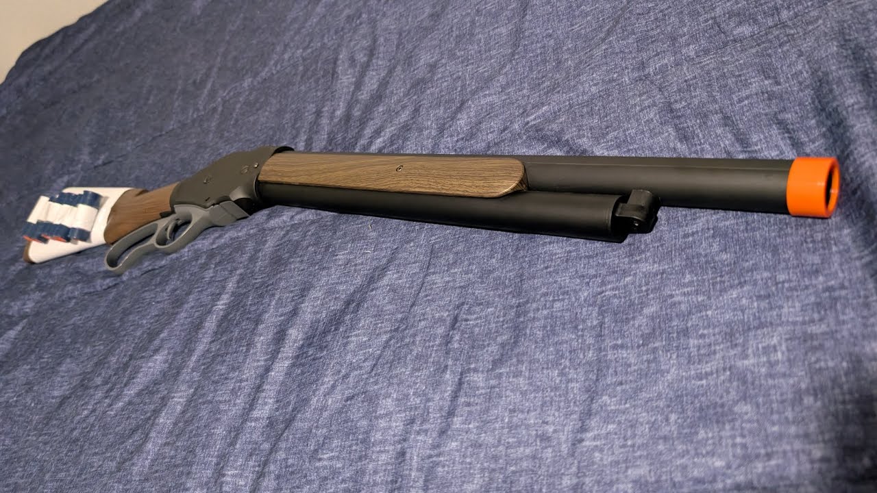 Super Realistic Nerf Shell Ejecting Shotgun (Review) - YouTube