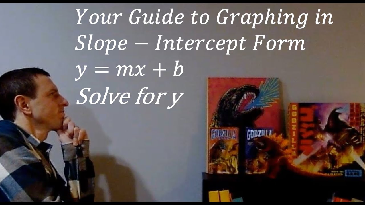 Your Guide to Graphing in Slope-Intercept Form by Solving for Y - YouTube