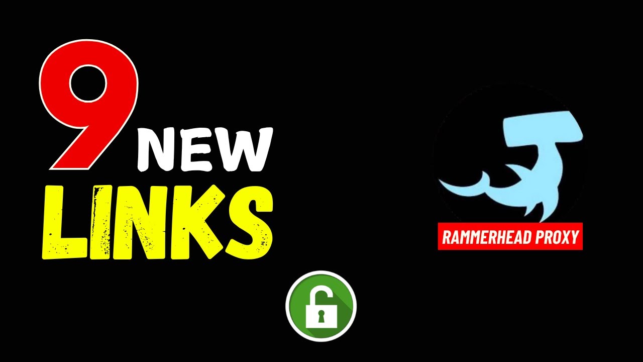 9 New Rammerhead Proxy Links | Unblocked Websites for School Chromebook ...