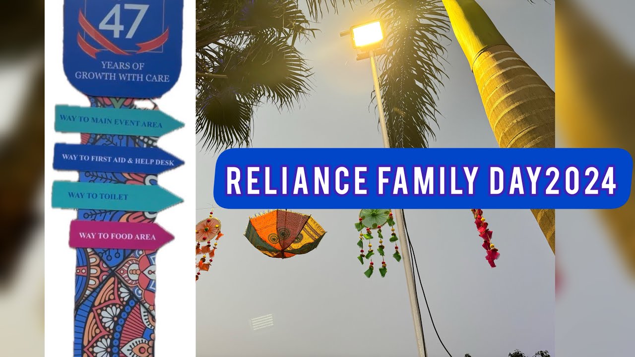 Reliance Family Day 2024 Celebration Day |Sukhwinder, Bharti, Anupama ...