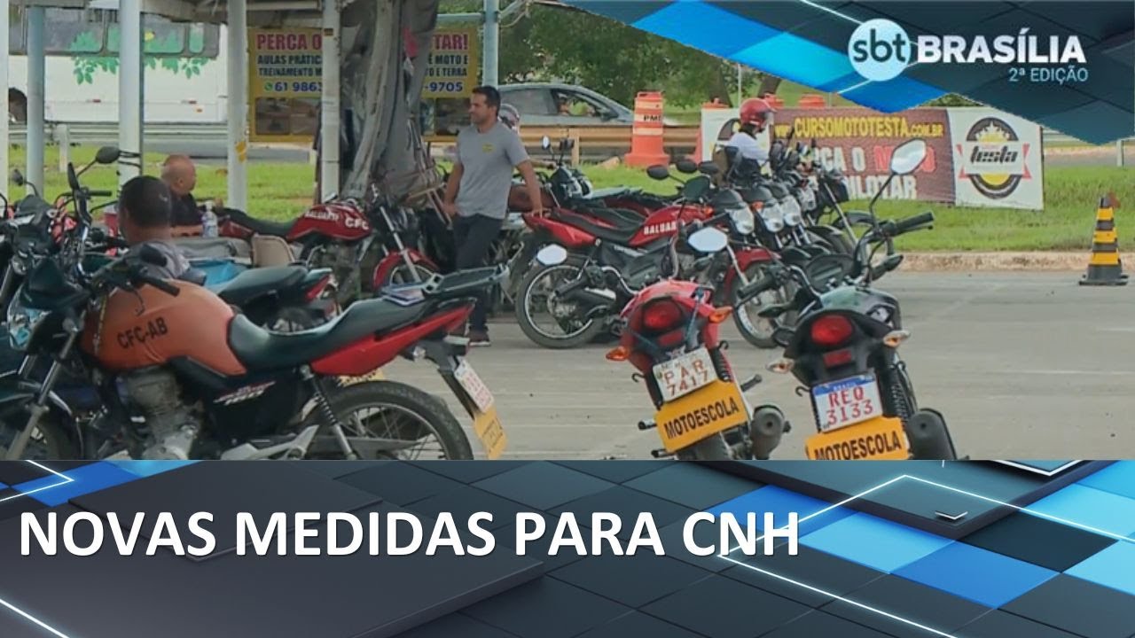 Processo para obter CNH passa por mudanças | SBT Brasília 2ª Edição ...