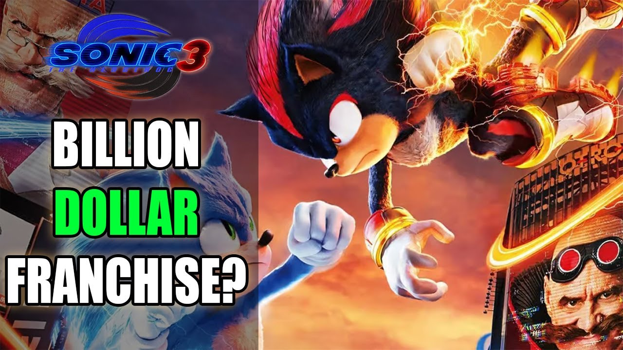 Sonic the Hedgehog BILLION DOLLAR FRANCHISE | Sonic 3 Box Office ...