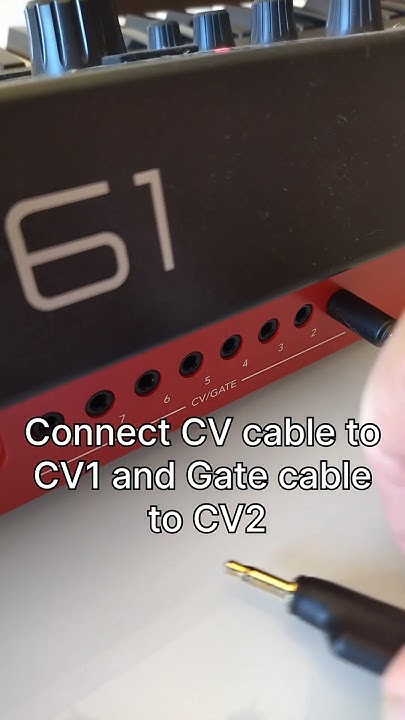 How To Connect Eurorack Modular to AKAI MPC Key 61 - YouTube