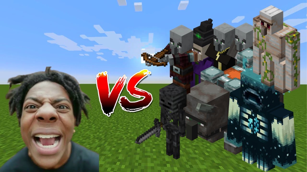 ishowspeed vs Minecraft - YouTube