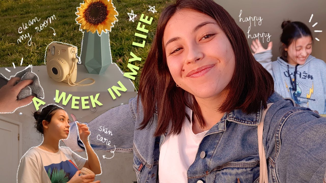 WEEKLY VLOG - GRWM, skincare, workout, nature, cleaning my room ...
