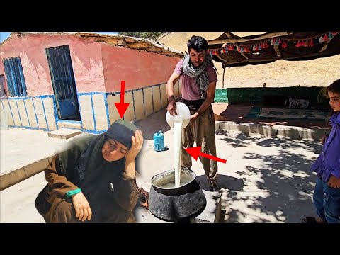💧🐪 A Sacred Nomadic Ritual: Azra Bathes with Camel Milk After the Mallah’s Blessing