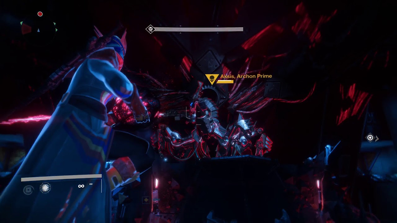 Destiny Aksis final boss phase 2 Heroic - YouTube