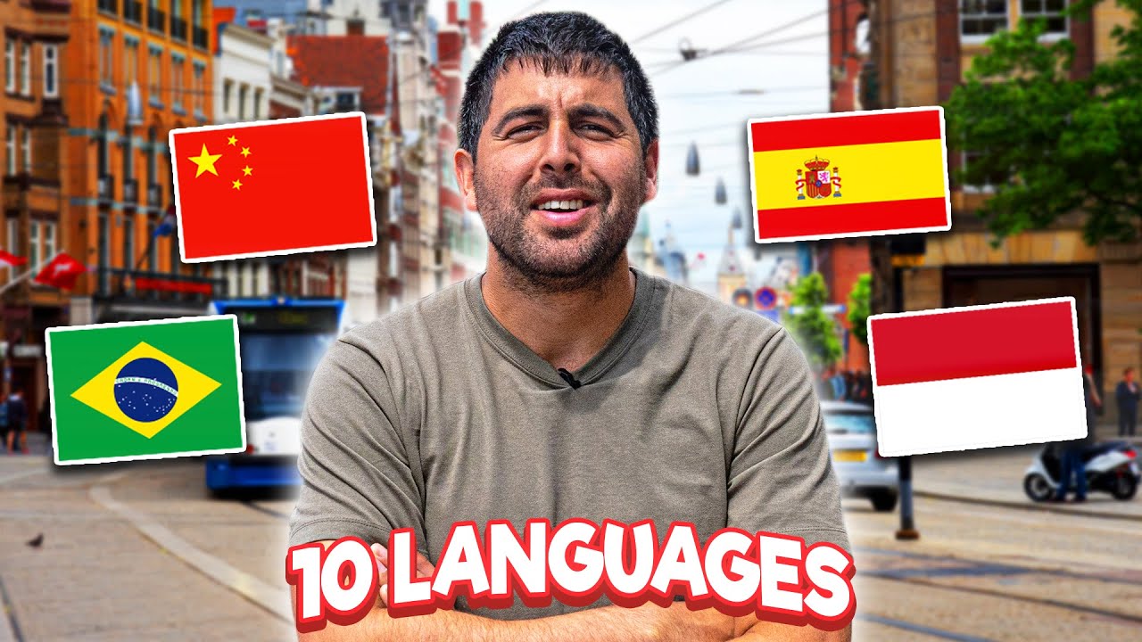 Dutch Polyglot Practicing 10 Languages | Progress - YouTube