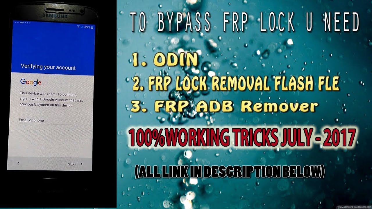 Remove google lock or FRP LOCK Nov-2017 100% working - YouTube