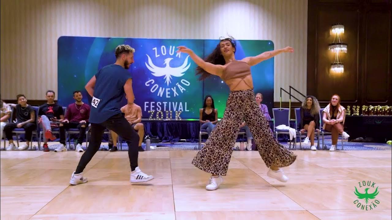 Bruno & Vanessa - FIRST PLACE - JACK & JILL - Advanced - Zouk Conexao Festival in Atlanta 2023 ...