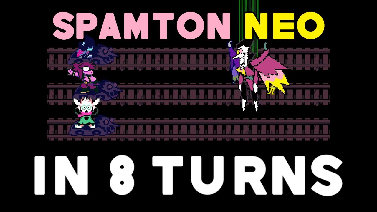 Spamton NEO in 8 Turns by FIGHTing (Normal Route) | DELTARUNE - YouTube