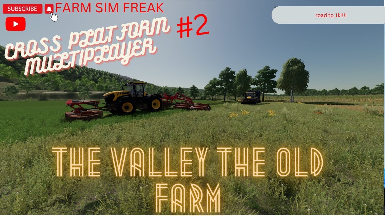 Farming Simulator 22 The Valley The Old Farm Cross Platform Multiplayer ...