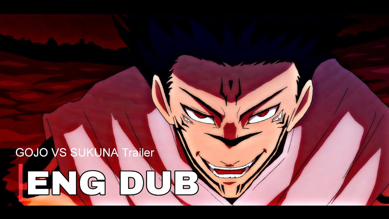 GOJO vs SUKUNA | JJK Animation Trailer | ENGLISH DUB - YouTube