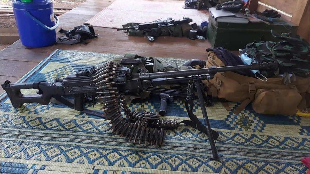 KNU KNLA - KNLA Quick Reaction Force - YouTube