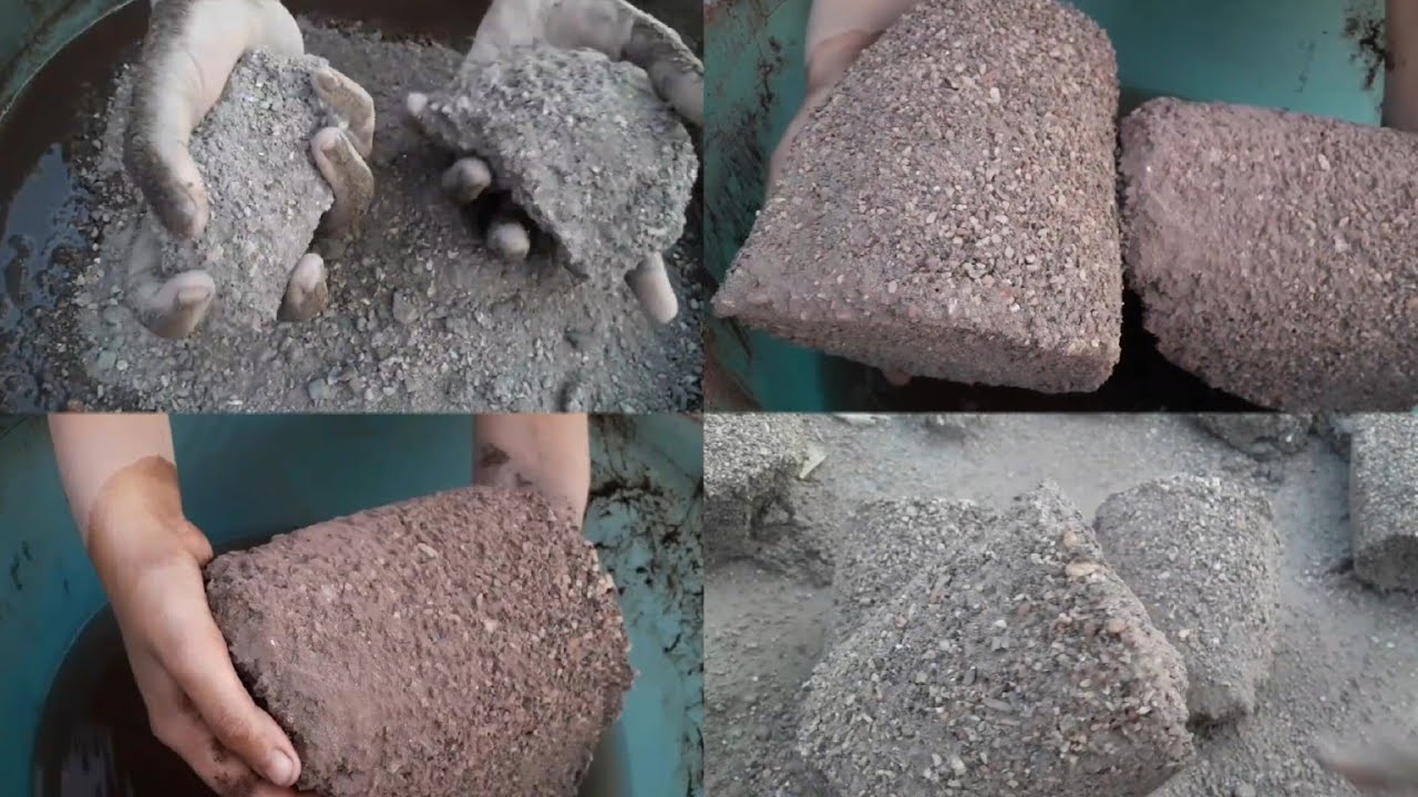 Floor & water crumbling of Crunchy grainy texture super soft ...